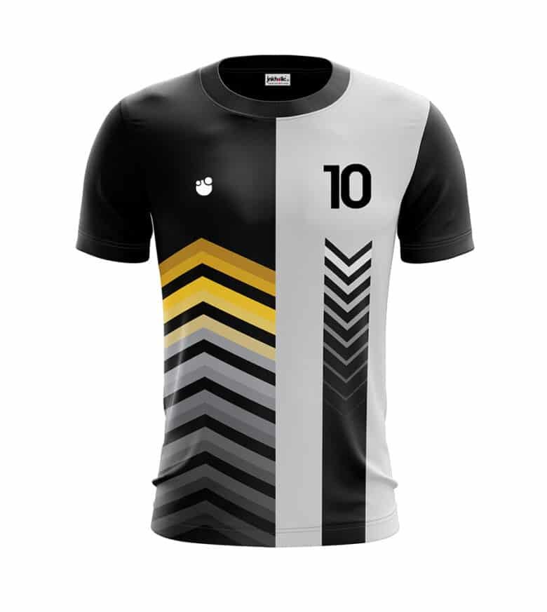 Round Neck Football Jersey T Shirt Ink1800 Inkholic