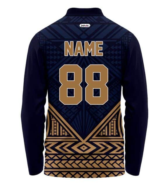 Customized Collar Cricket Full Sleeves Jersey INF5000 - Inkholic ...